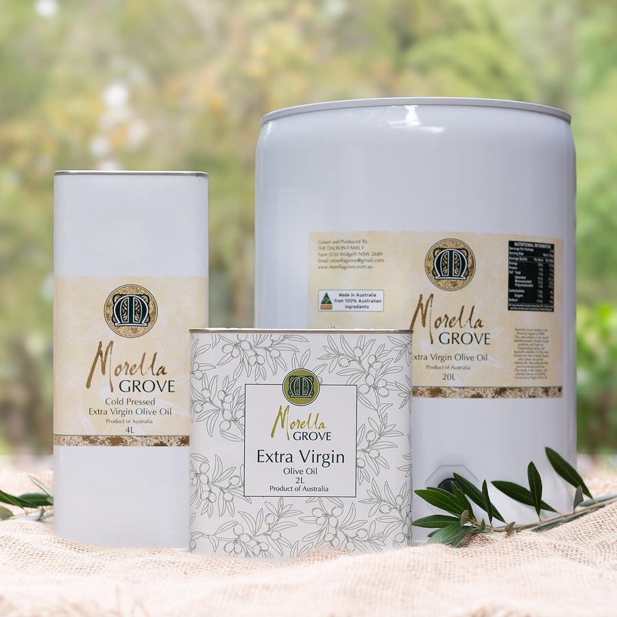 Morella Grove Award Winning Extra Virgin Olive Oil 2L-20L